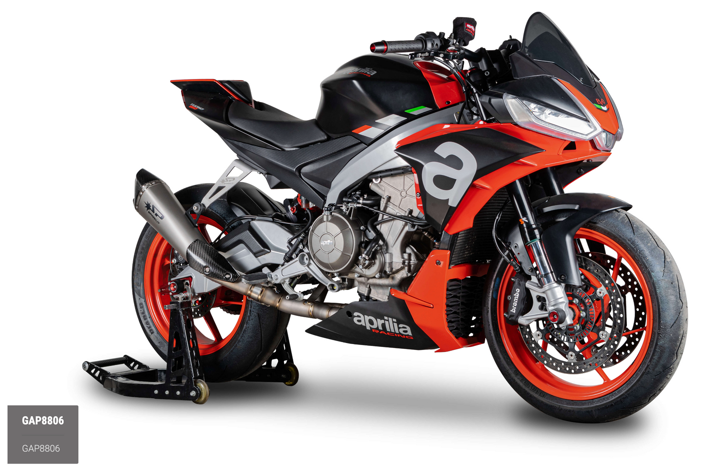 Aprilia RS660 2020-23 Spark Racing Full System with KONIX EVO Silencer ...
