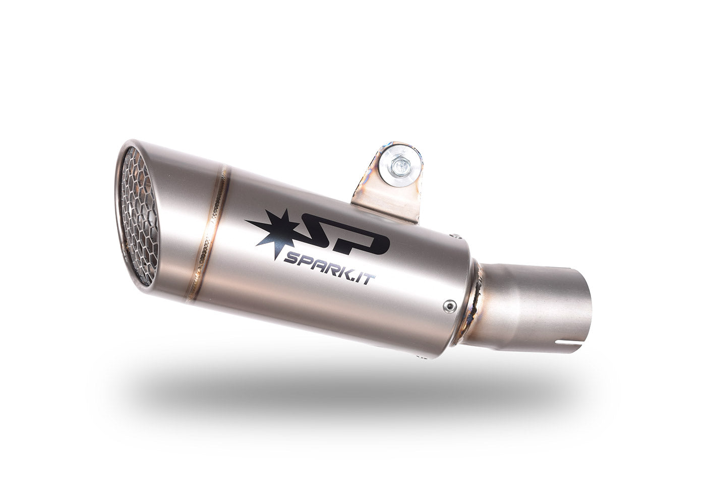 BMW S1000RR 2019> Spark Titanium GRID-O slip-On – UK Race Support